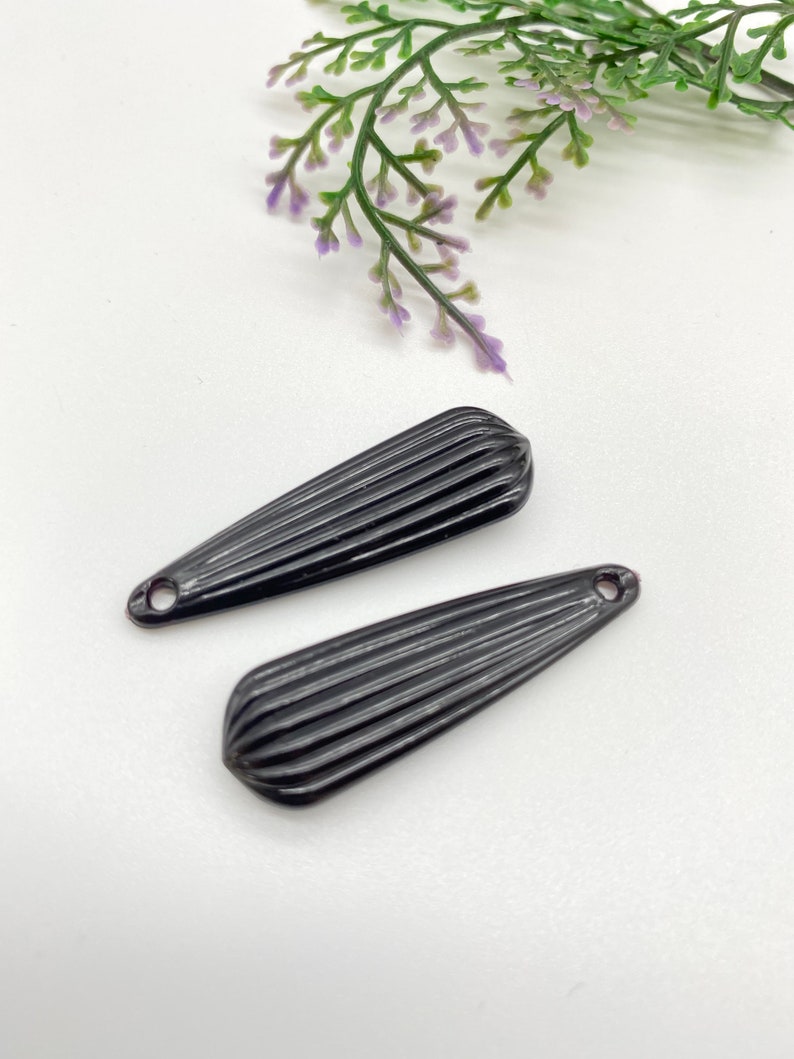 Teardrop Plastic Beads 38mm Pastel Beads Pendants High - Etsy