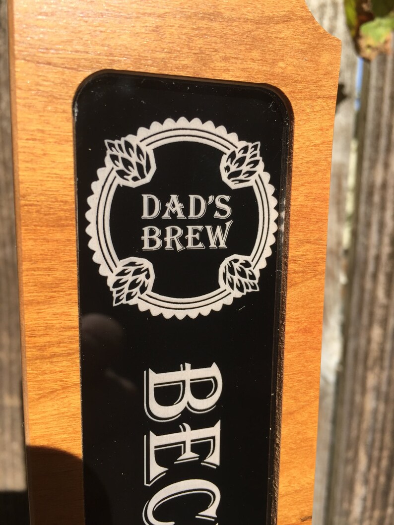 Custom Traditional Beer Tap Handles With Colored Insert Beer - Etsy