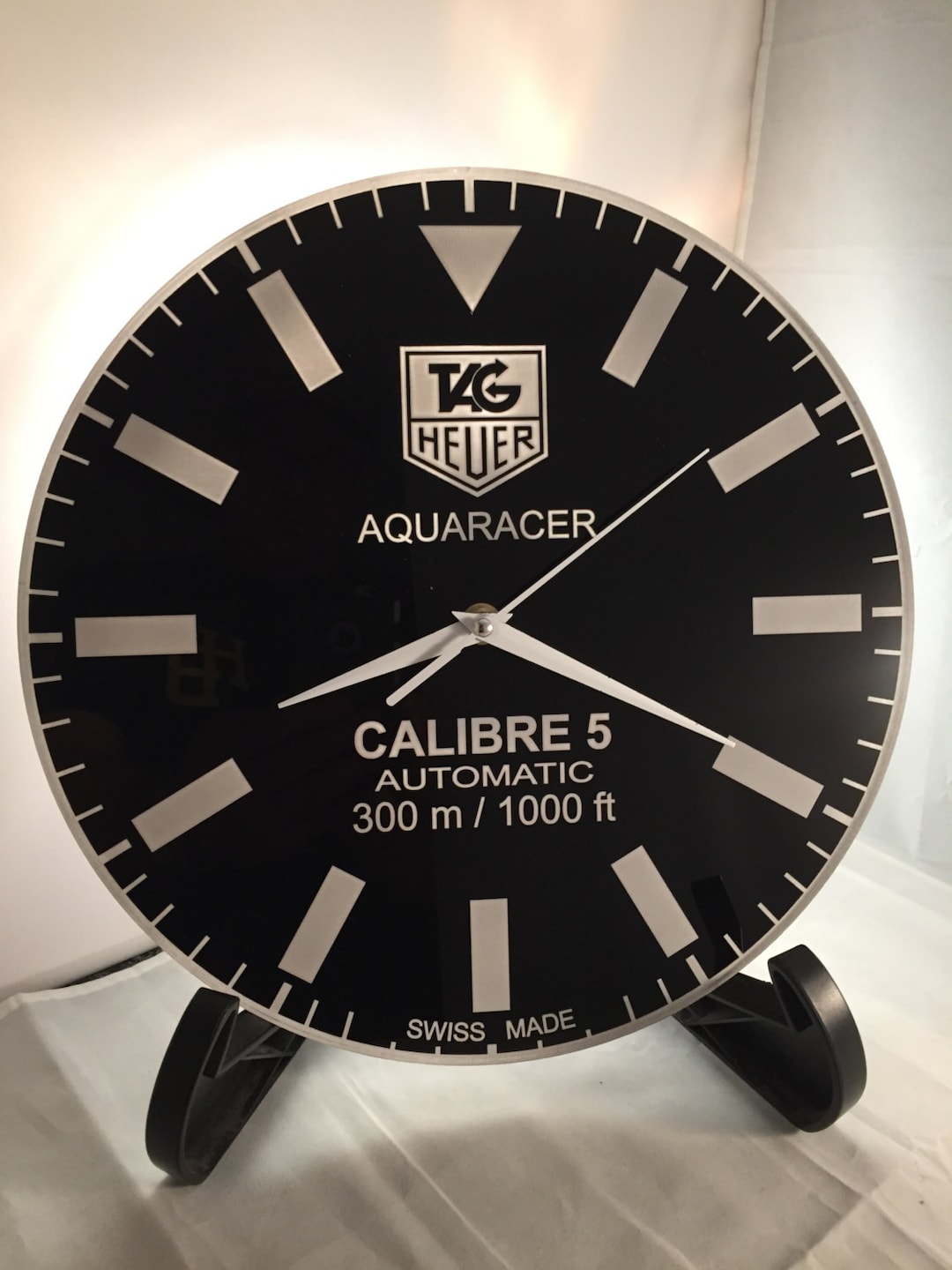 Tag Heuer Aquaracer Calibre 5 Dial Face Wall Clock, Wall Clock ...