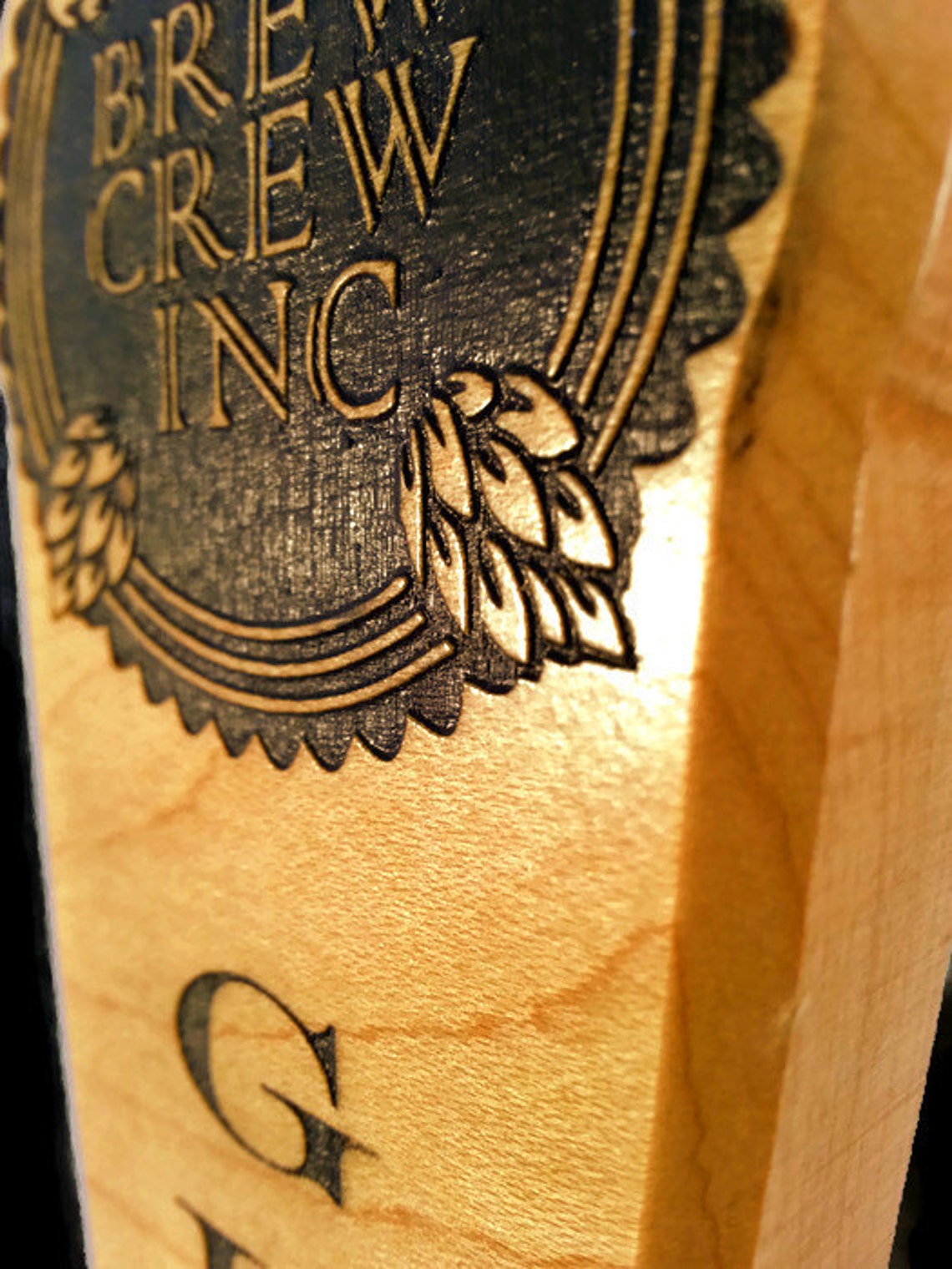 Custom Beer Tap Handles, Round With Tapered Shaft, Customized ...