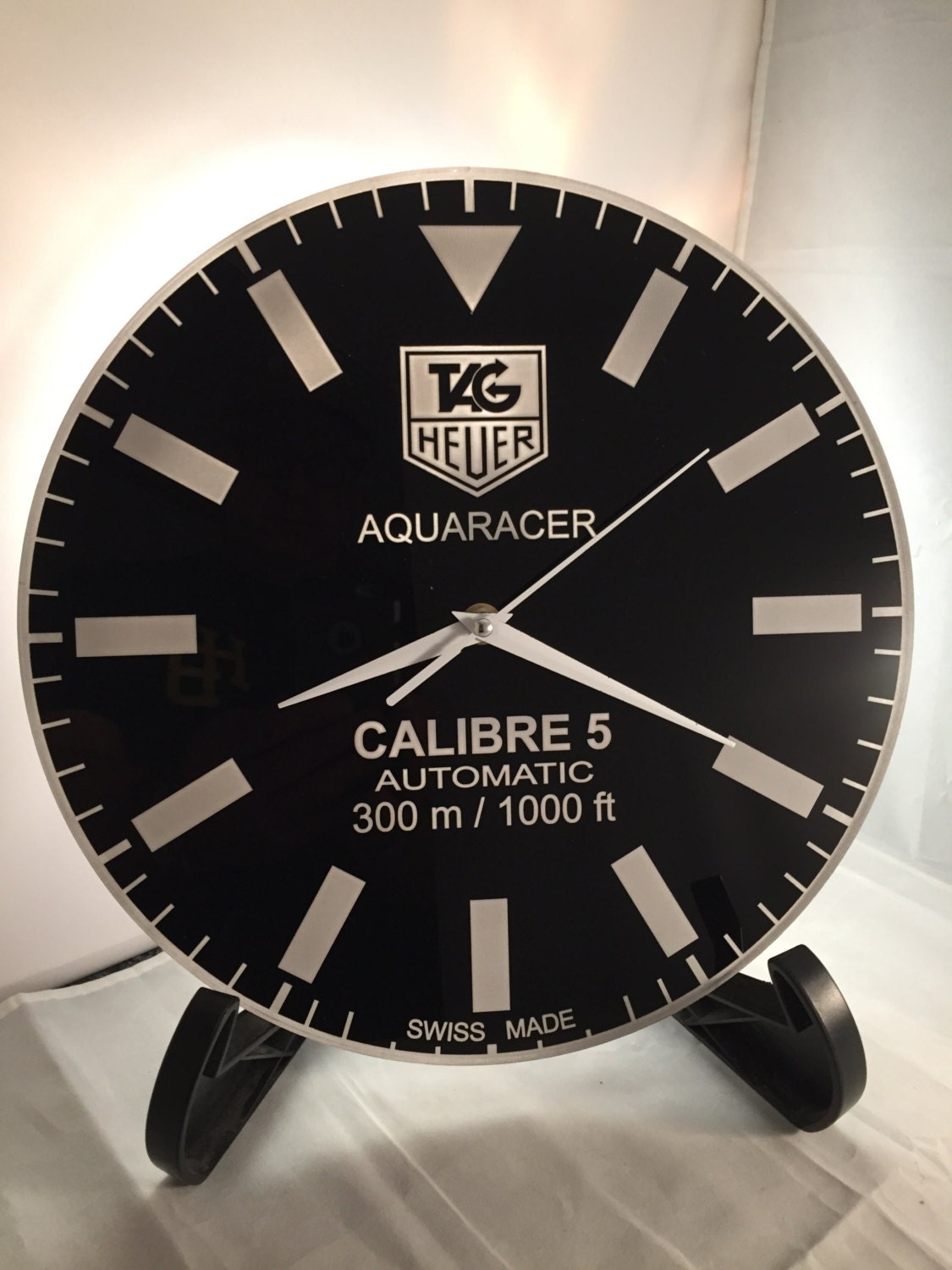 Tag Heuer Aquaracer Calibre 5 Dial Face Wall Clock Wall | Etsy