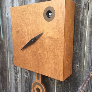 Large Cuckoo Clock Wall Mount With Cuckoo Bird Cherry With - Etsy