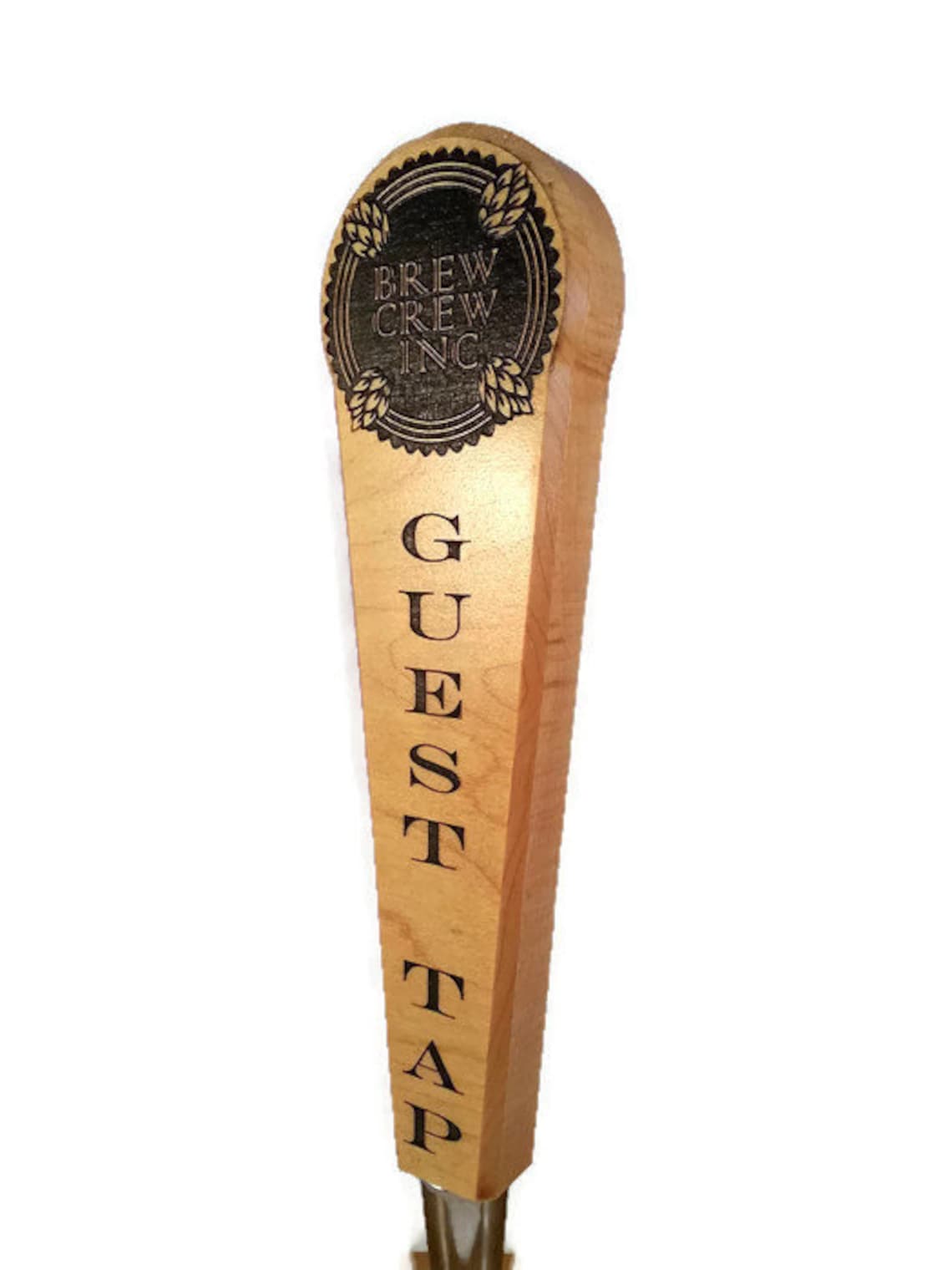 Custom Beer Tap Handles, Round With Tapered Shaft, Customized ...