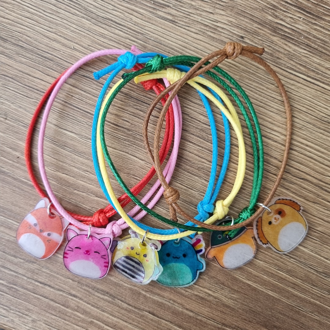 Squishmallow Charm Bracelet - Etsy