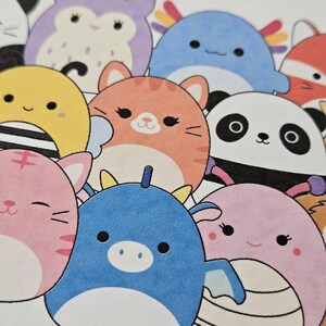 Squishmallow Birthday Card - Personalised - Etsy