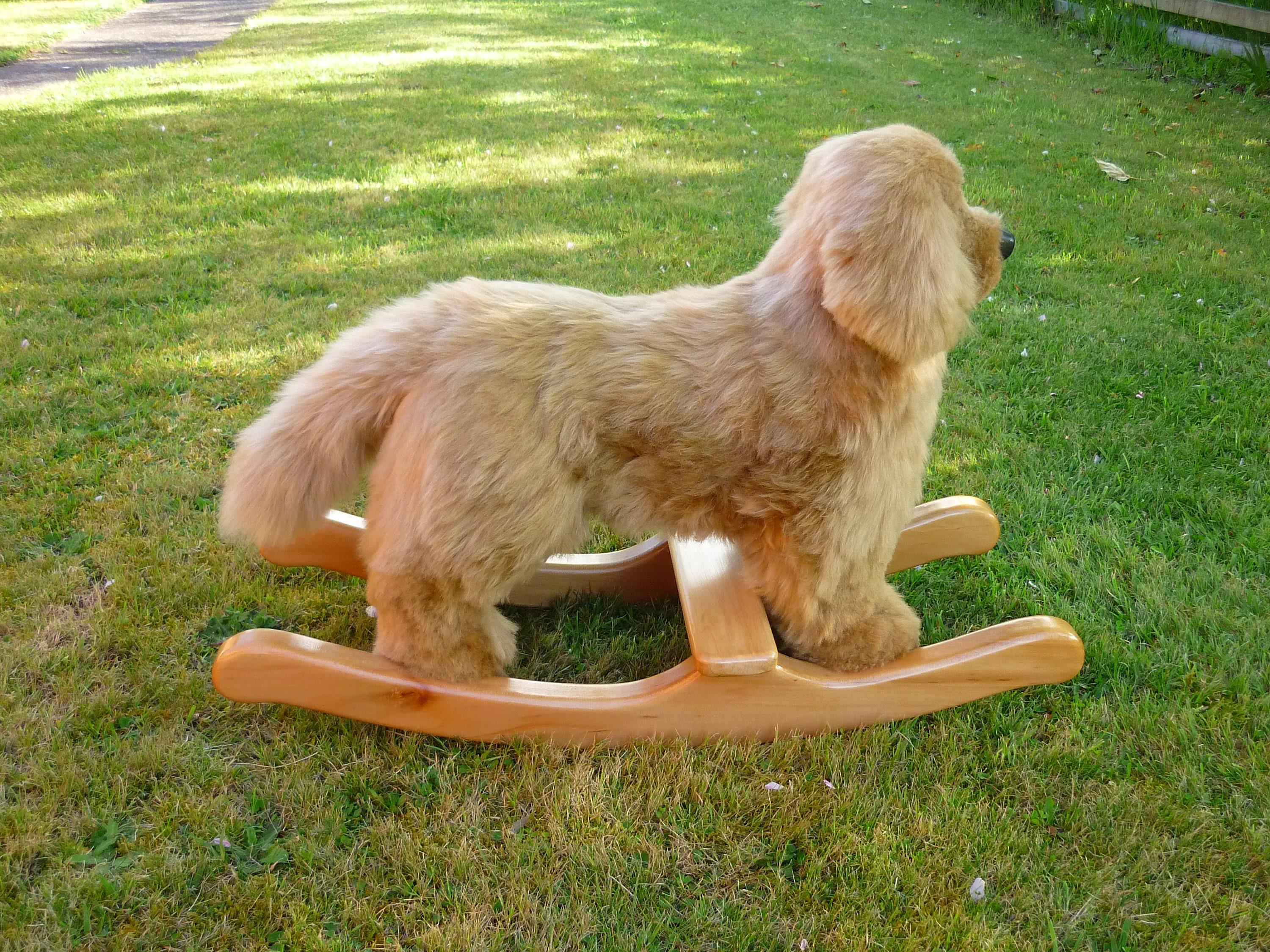 Golden Retriever Rocking Puppy Gift - Etsy