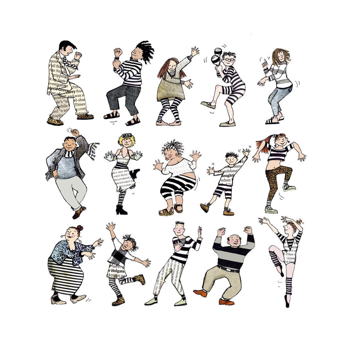 WEY HEY Having a Dance . Party Time!15 People Dancing and Doing Their ...