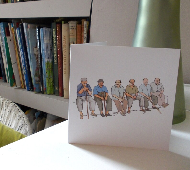 THE GANG Inspired by Life in a Southern Spanish Village a Line - Etsy