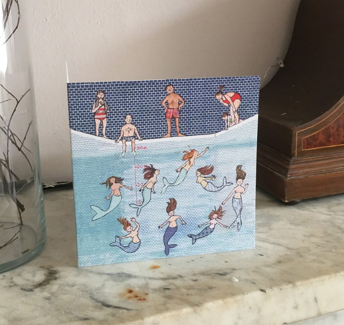 Mermaids at the Municiple Baths. What D'you Do When a Bunch of Mermaids ...