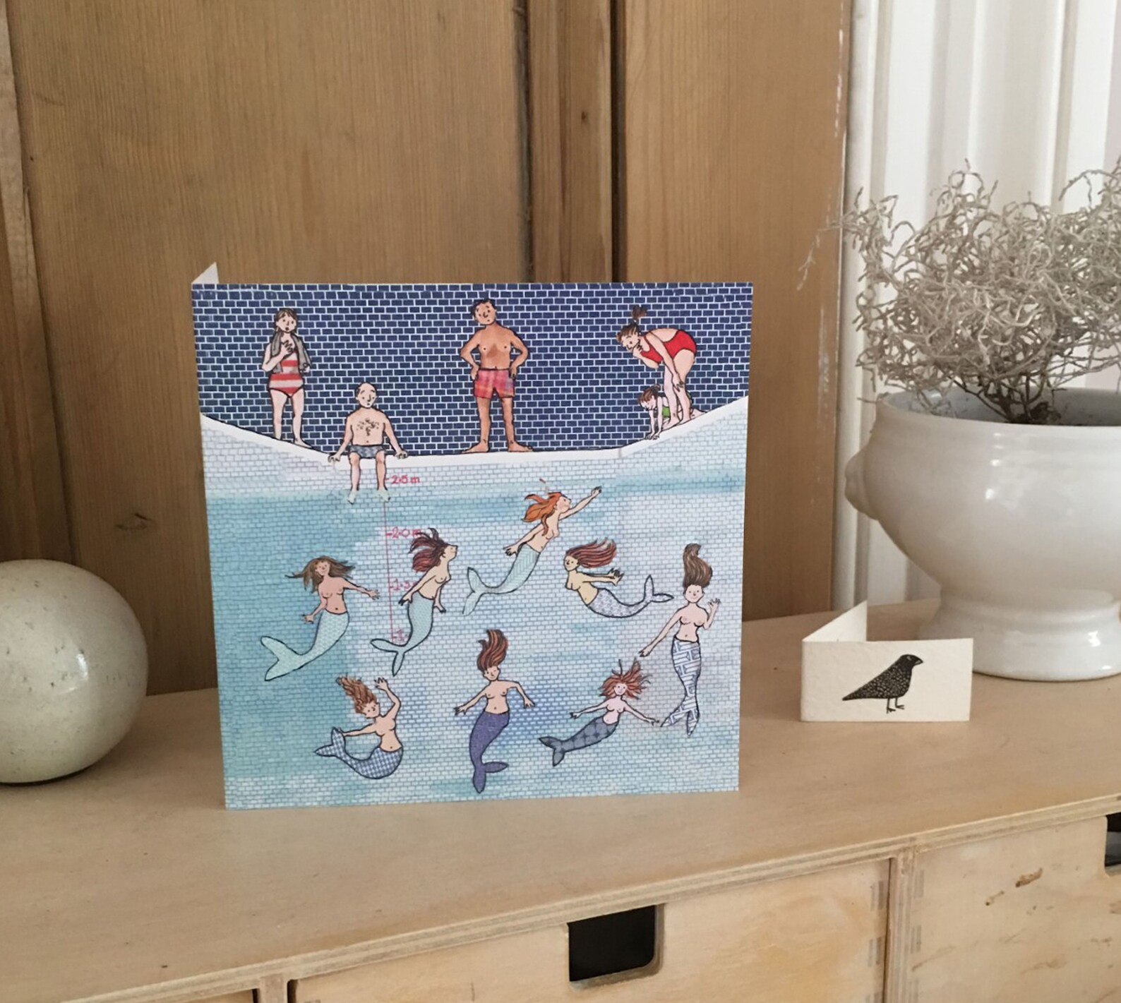 Mermaids at the Municiple Baths. What D'you Do When a Bunch of Mermaids ...
