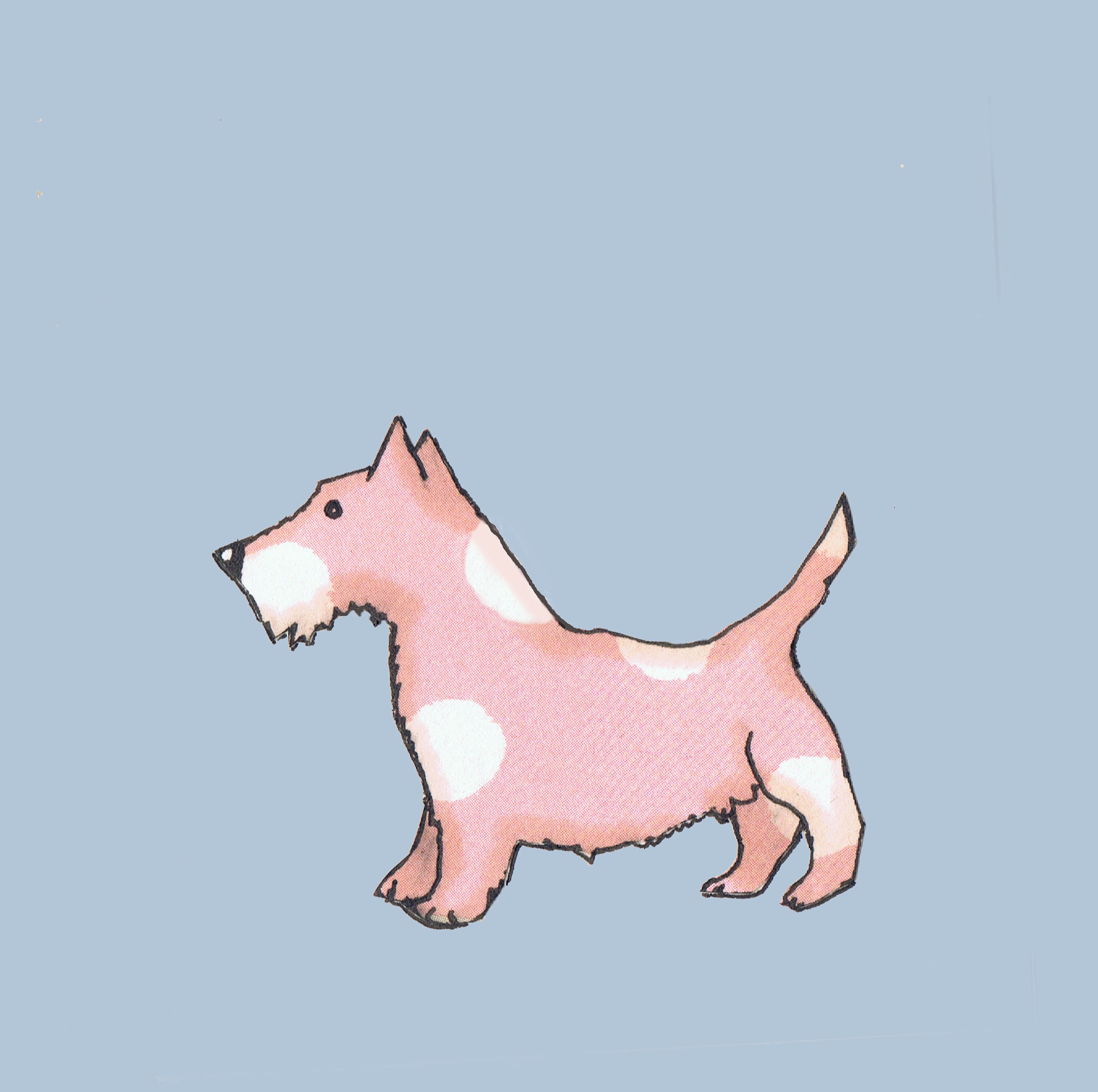 Dippy Dogs .pack of 5 Different Dog Cards .each Card Shows a - Etsy UK