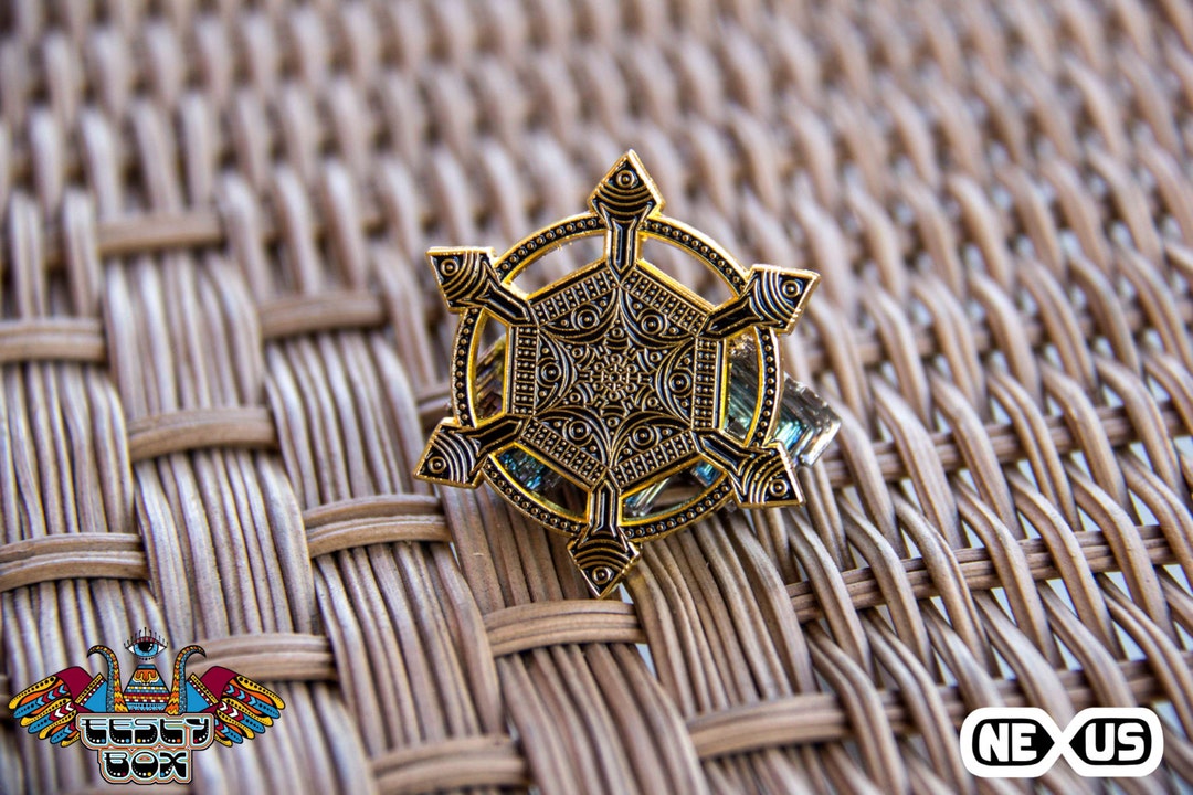 Adam Millward Positive Vibration Station Murdered Out Hat Pin - Etsy