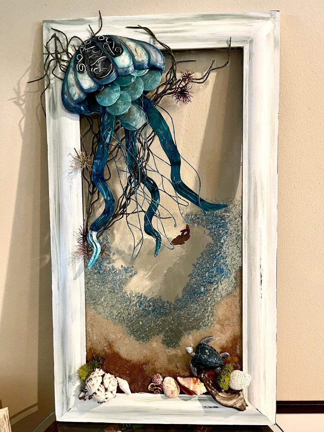 Large Custom Made Nautical Resin Artwork - Etsy