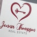 Realtor Logo Design | Vintage Key Design | Heart Logo Design | Real ...