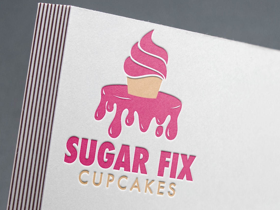 Bakery Shop Logo Design Pastry Shop Logo Cupcake Shop Logo - Etsy