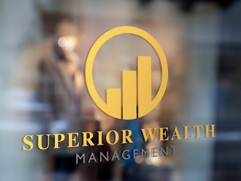 Financial Logo Design Financial Management Logo Finance | Etsy