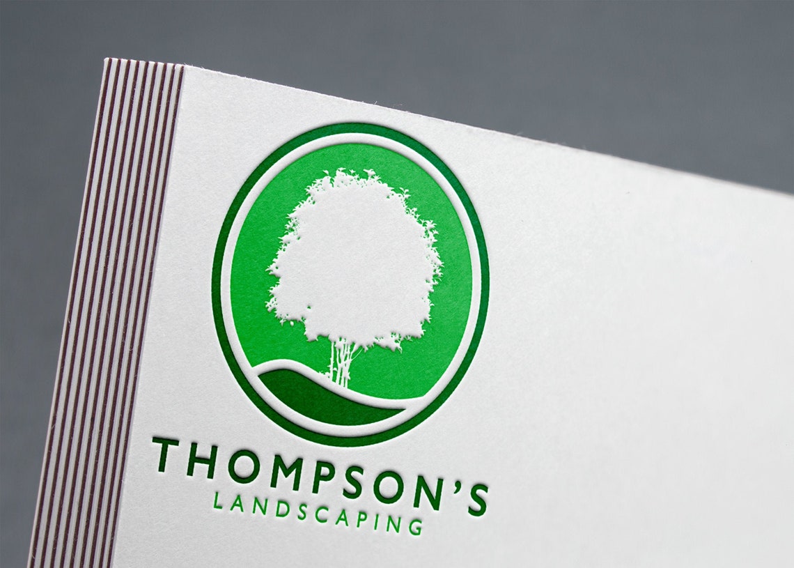Tree Logo Design Landscaping Logo Landscape Logo Lawn - Etsy
