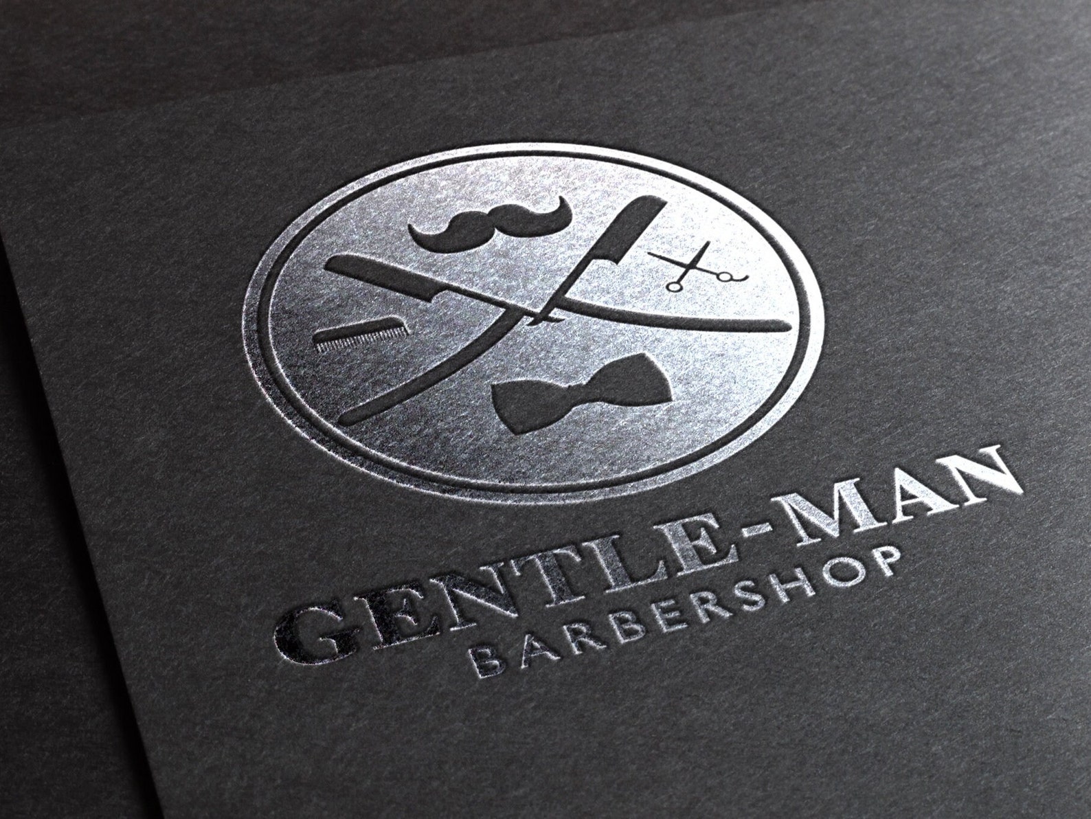 Barbershop Logo Design Professional Logo Hair Stylist Logo | Etsy