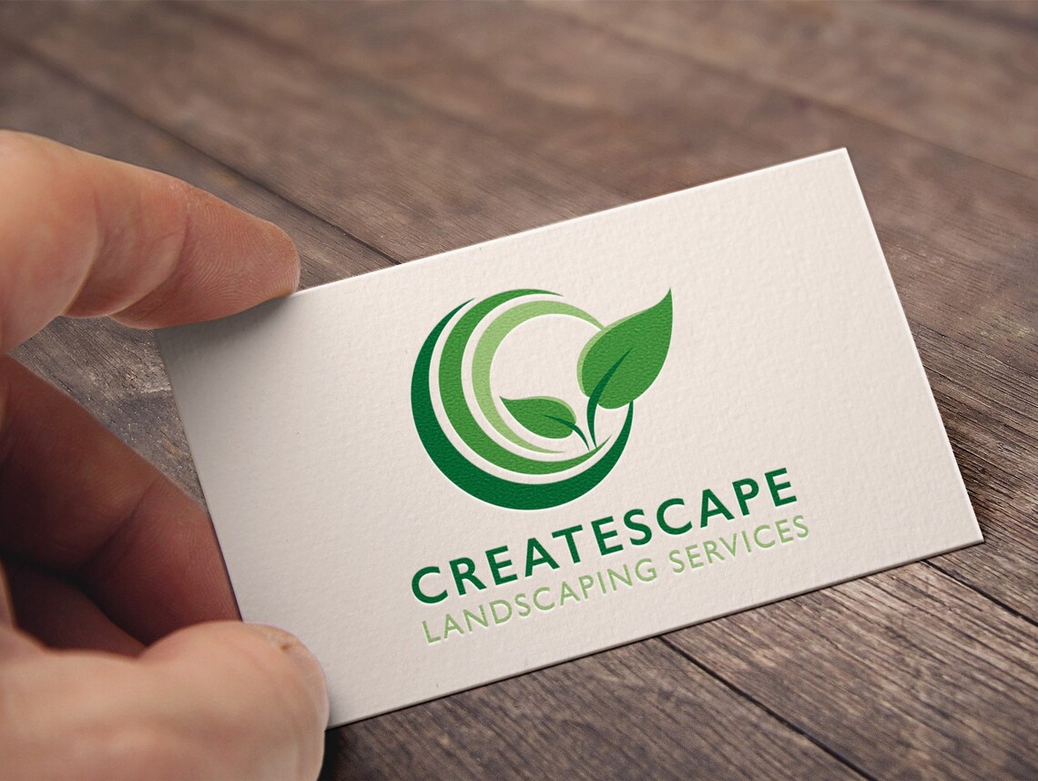 Landscaping Business Marketing Logo Design Landscape - Etsy
