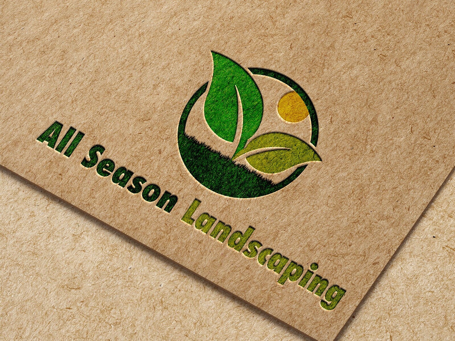 Landscaping Business Logo Design Lawn Care Company Logo - Etsy