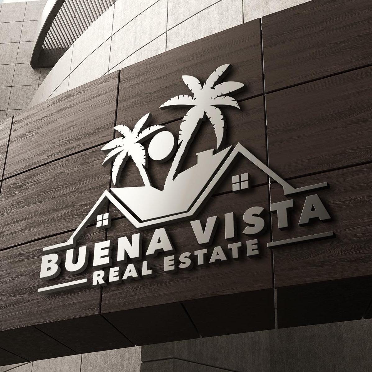 Real Estate Logo Design | Palm Tree Logo | Realtor | Property ...
