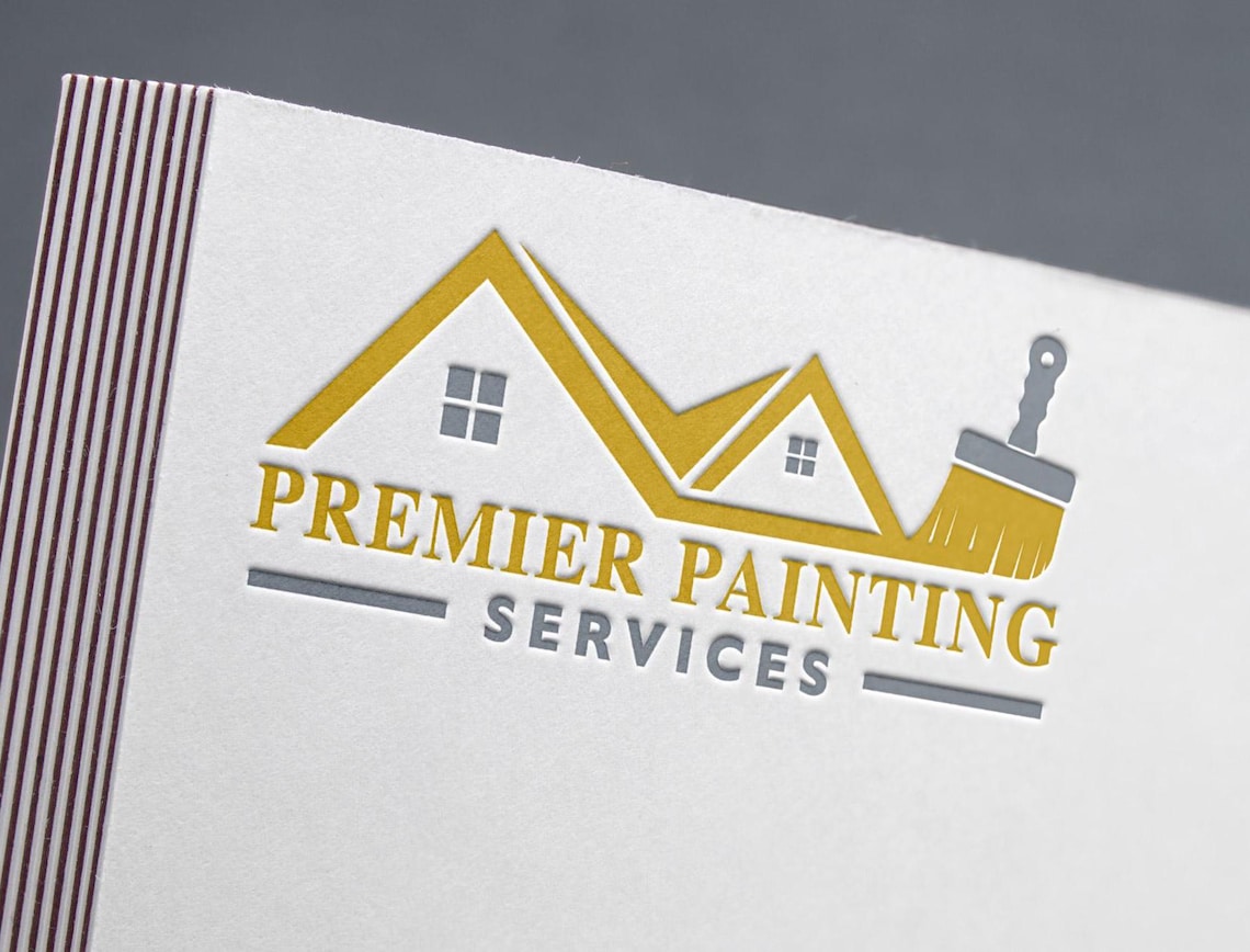 Logo Design | Painting Business Logo | Paint Services | Painter Logo ...