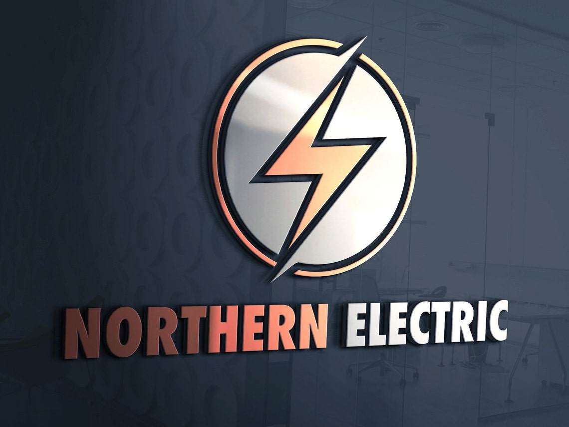 Electrician Logo Design Electrical Design Electric Company - Etsy