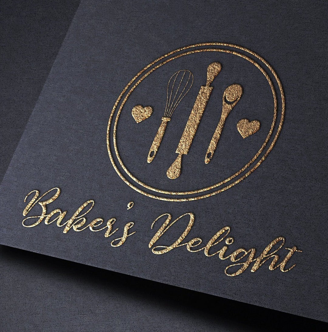 Bakery Logo Baker Logo Pastry Logo Bakery Tools Whisk Pastry Chef Chef ...