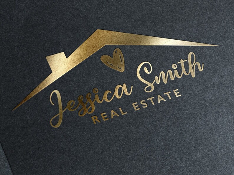 Realtor Logo Real Estate Logo Heart Logo Home Logo - Etsy