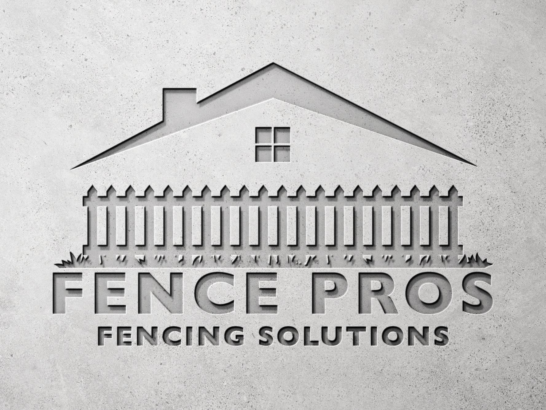 Fencing Business Logo | Fence Repair Logo | Fencing Solutions Logo ...