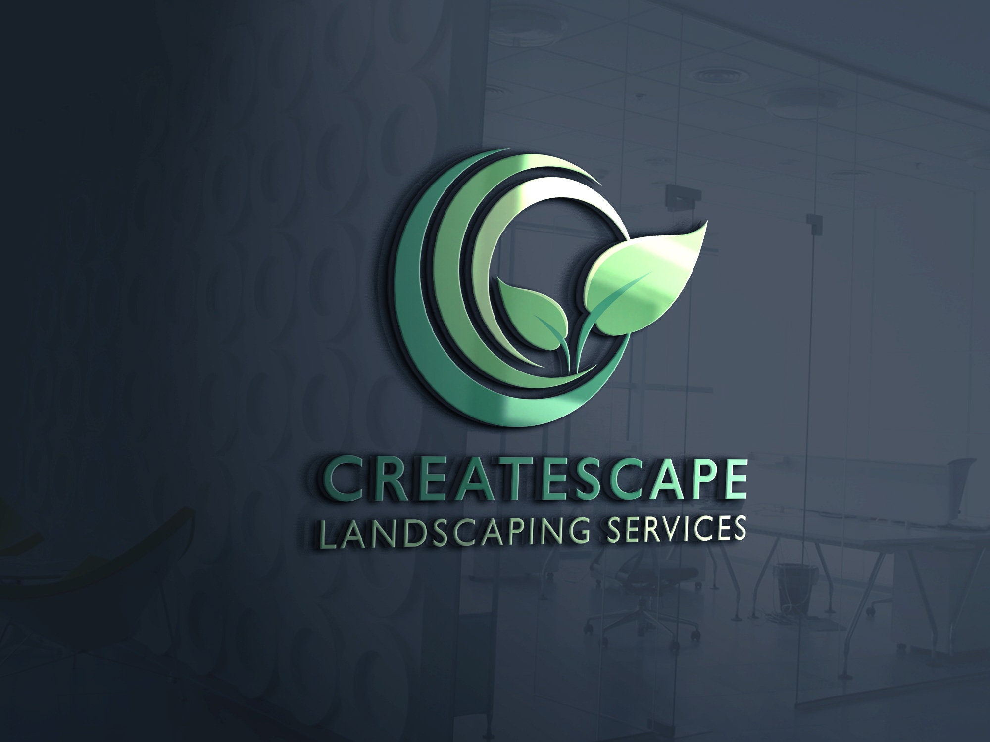Landscaping Logo Leaf Logo Lawn Care Logo Lawn Logo | Etsy
