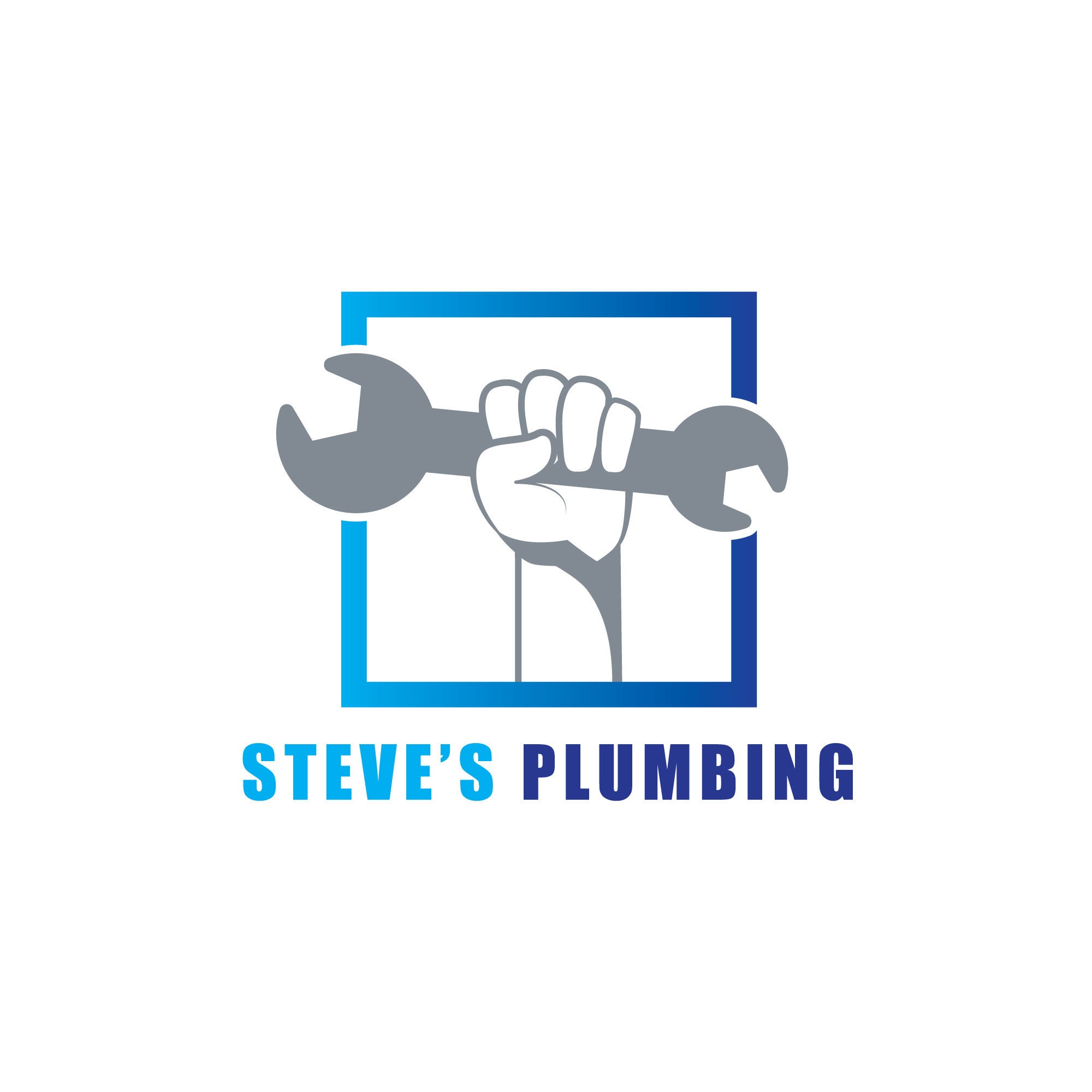 Plumbing Services Logo Design Plumber Logo Plumber | Etsy