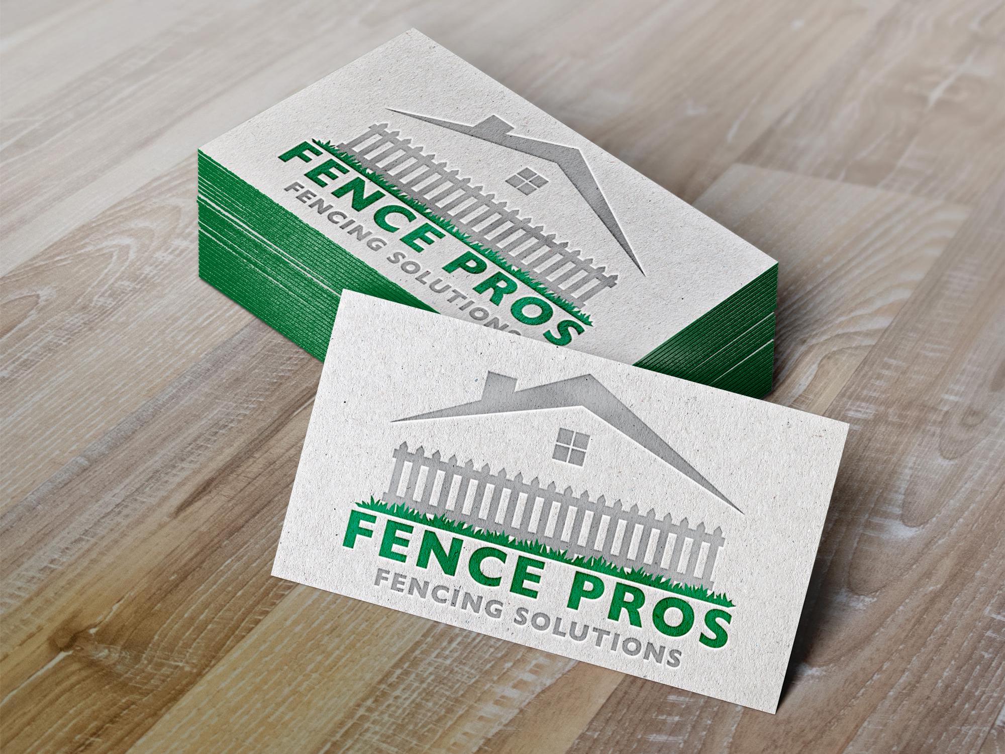 Fencing Business Logo | Fence Repair Logo | Fencing Solutions Logo ...