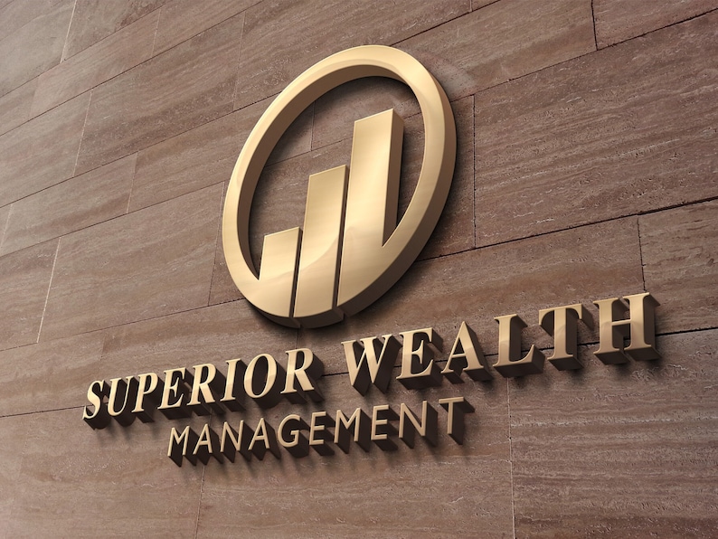 Financial Logo Design Financial Management Logo Finance | Etsy