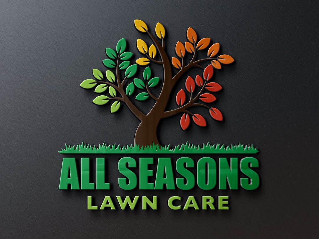 Lawn Care Logo Lawn Maintenance Logo Landscaping Logo - Etsy