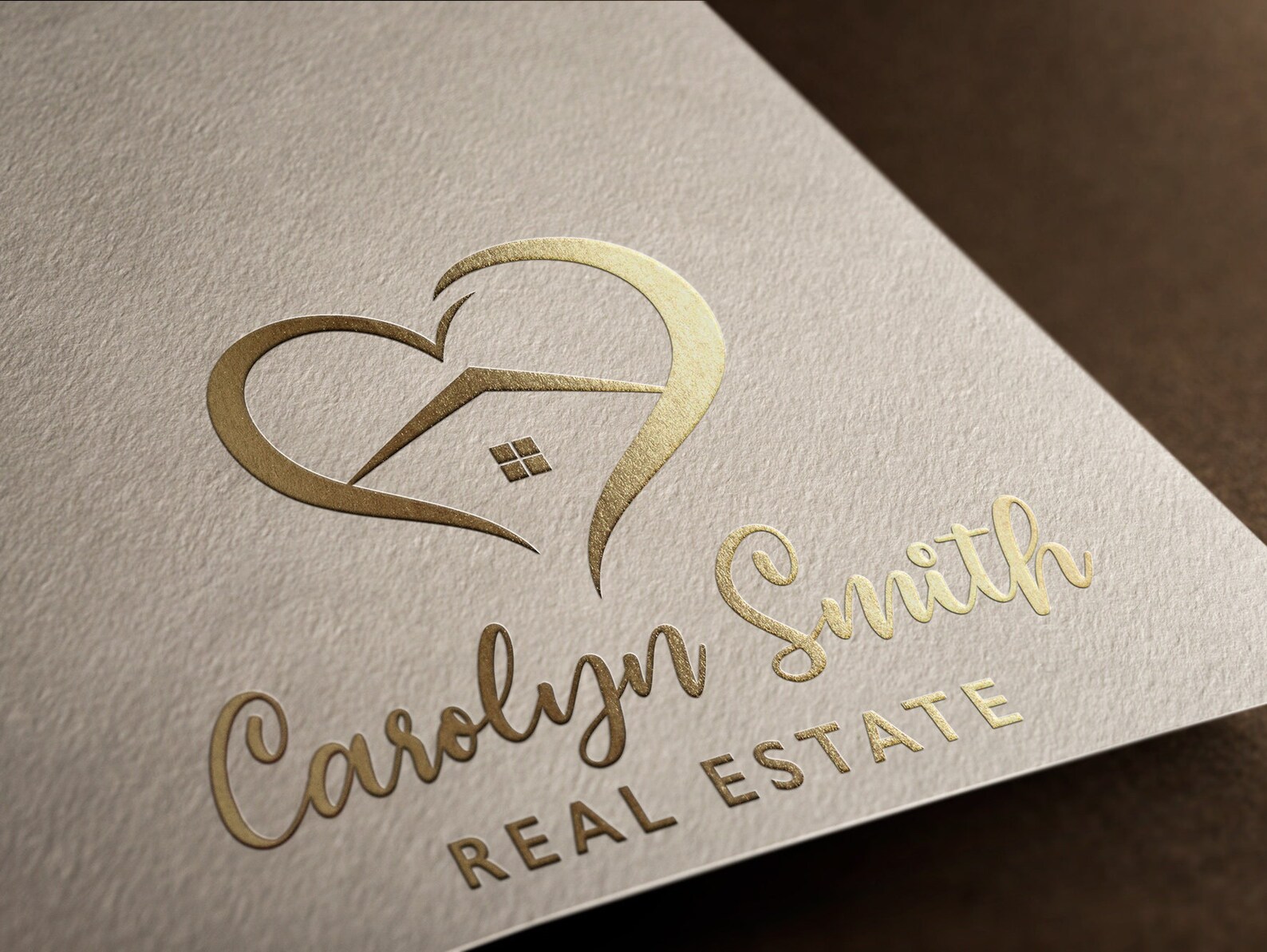 Realtor Logo Real Estate Logo Heart Logo House Logo - Etsy
