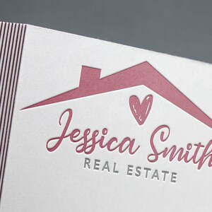 Realtor Logo | Real Estate Logo | Heart Logo | Home Logo | Realty Logo ...