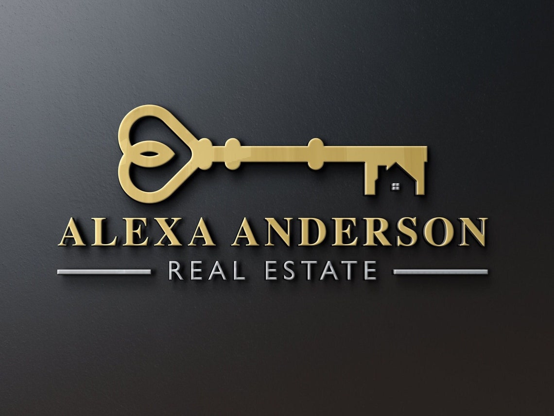 Real Estate Logo Design Realtor Branding Personal Logo - Etsy