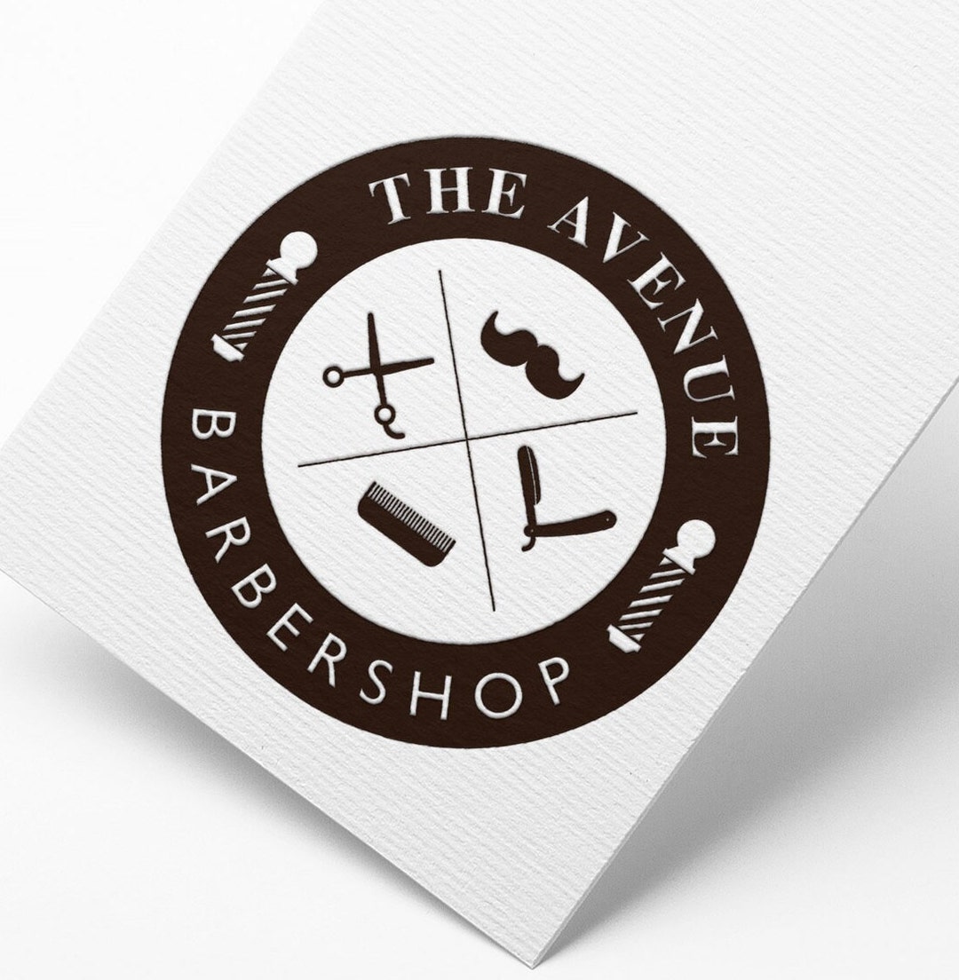 Barbershop Logo Design Professional Logo Hair Stylist Logo Design Men's ...