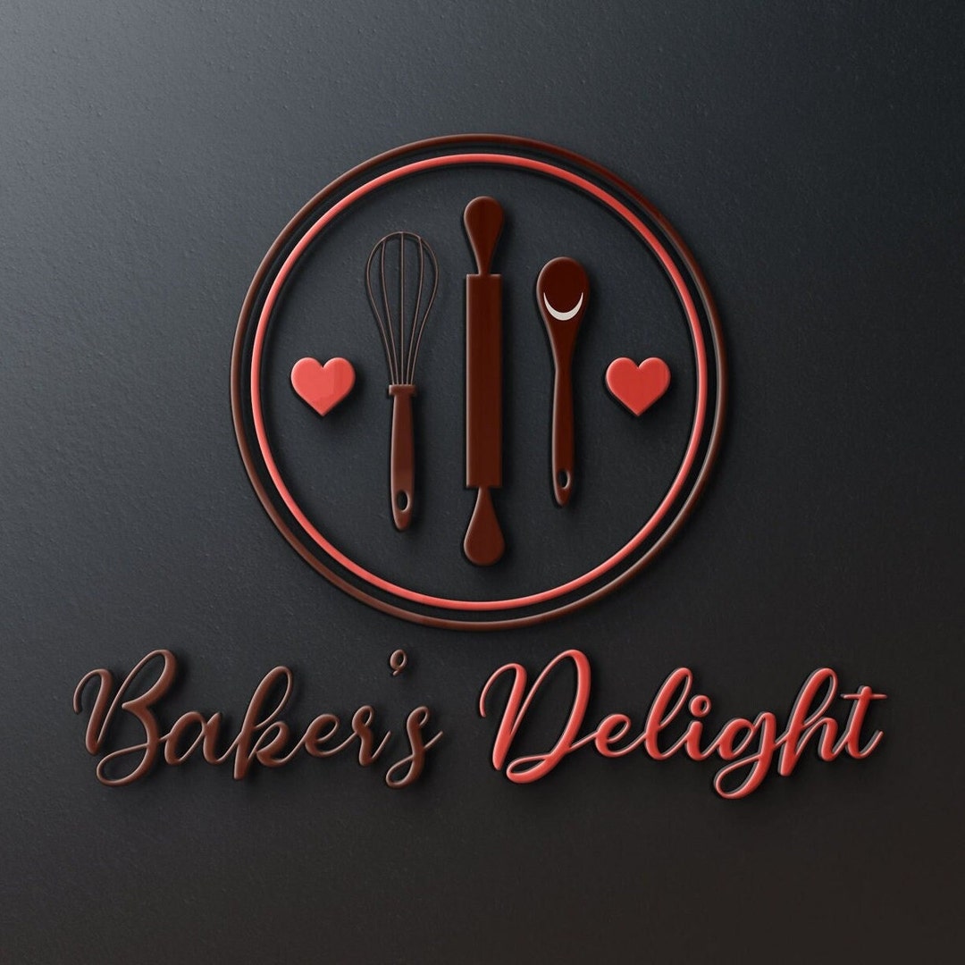 Bakery Logo Design | Baker Logo | Pastry Logo | Chef Logo | Chef Design ...
