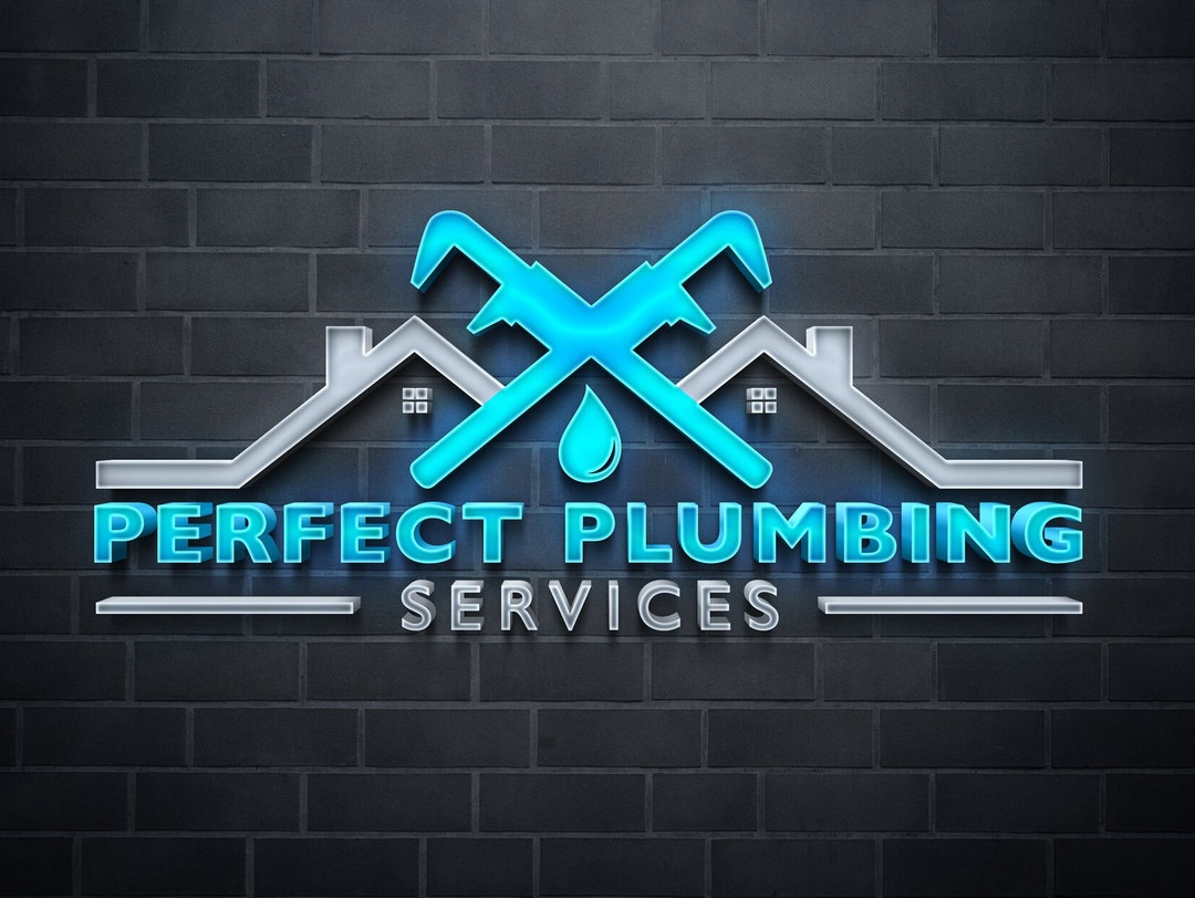 Logo Design Plumbing Plumber Plumbing Business - Etsy