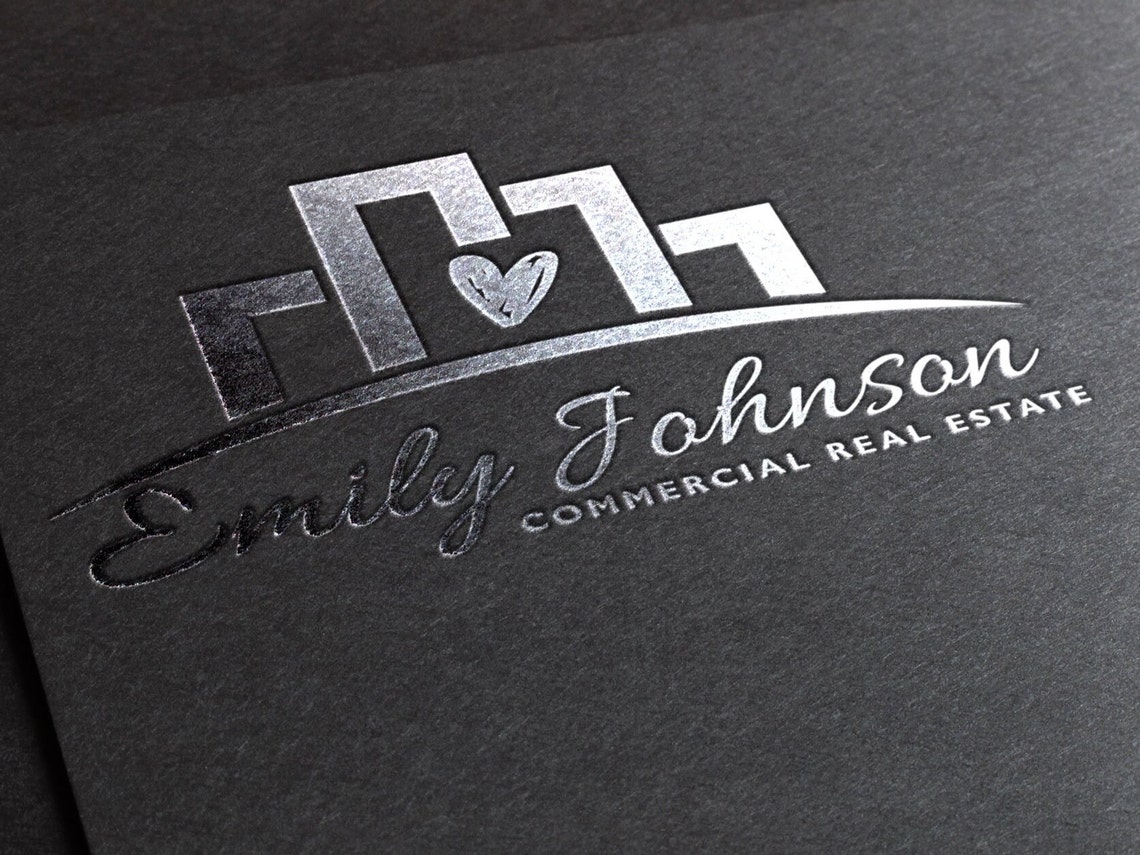Real Estate Logo | Heart Design | Realtor Logo | Realty Logo | Realtor ...