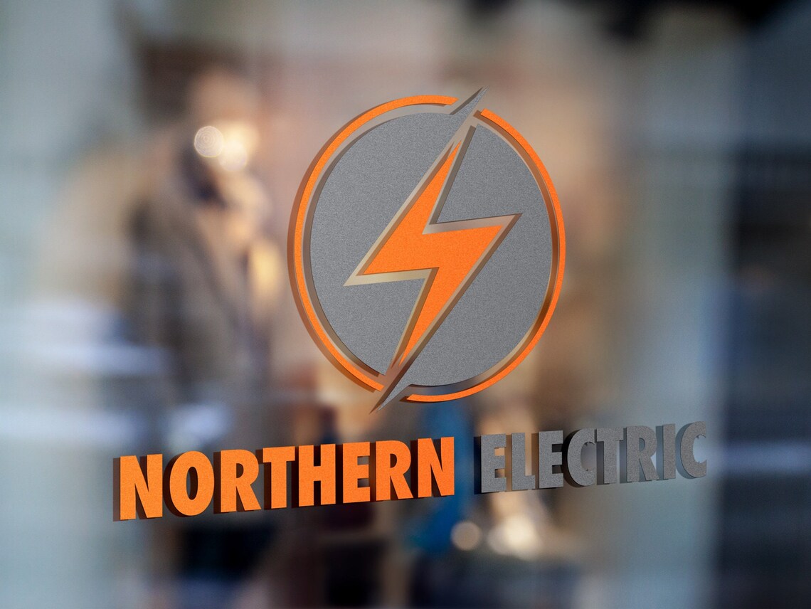 Electrician Logo Design Electrical Design Electric Company - Etsy