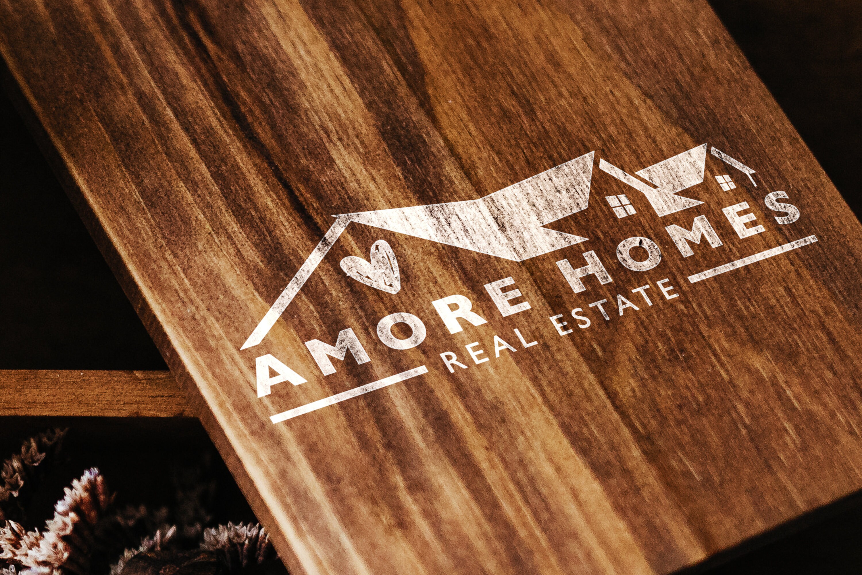 Realtor Logo Heart Real Estate Design Realtor Marketing | Etsy