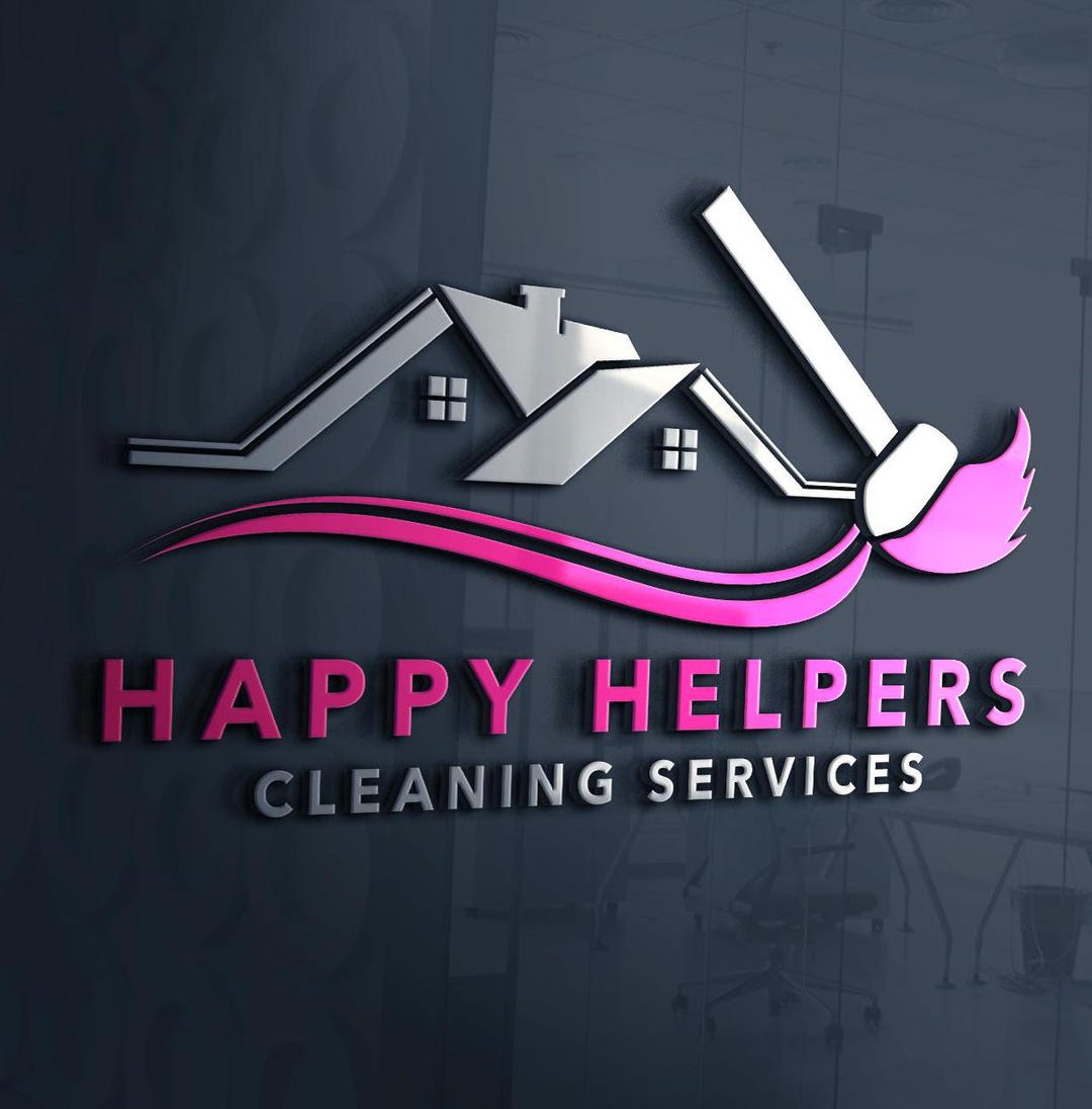 Cleaning Business Logo | Housekeeping Logo Design | Maid Service Logo ...
