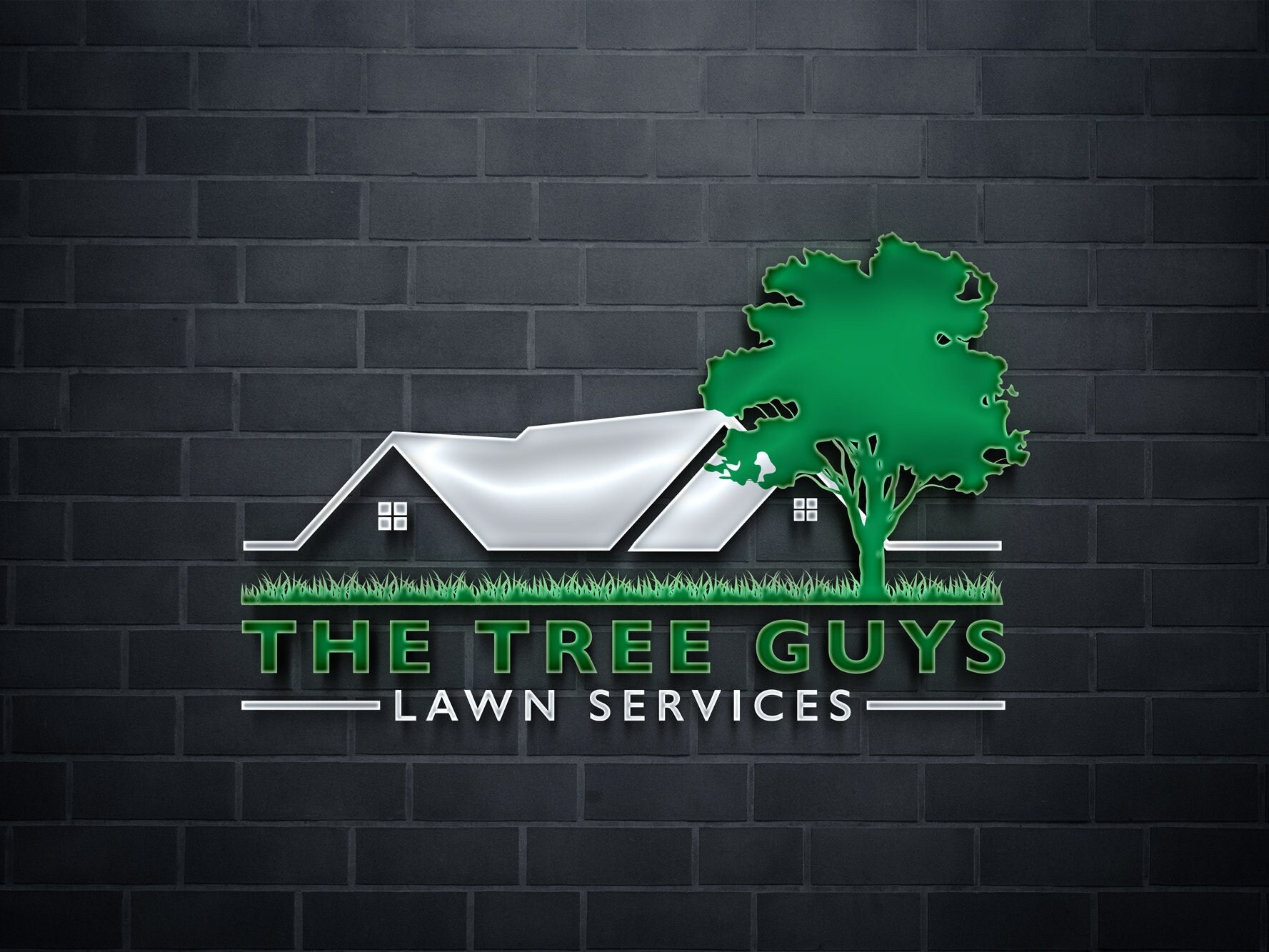 Lawn Care Company Logo | Landscaping Business Logo | Yard Care Logo ...