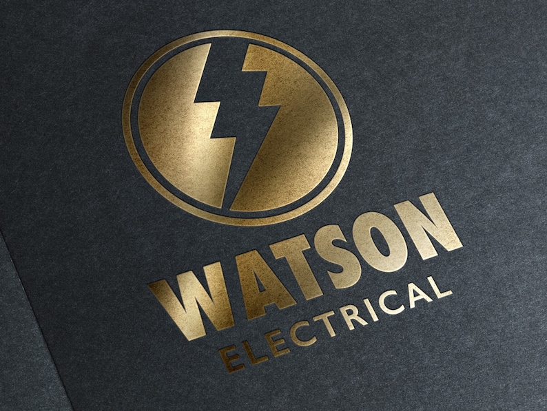Electrician Logo Design Electrical Design Electric Company - Etsy
