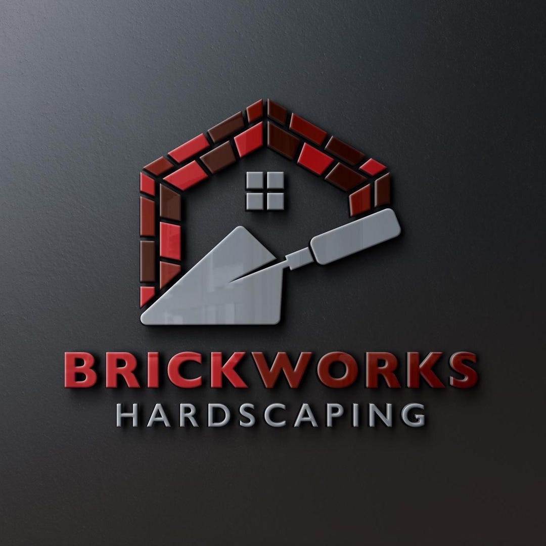 Construction Logo Design | Masonry Logo Design | Hardscaping Logo ...