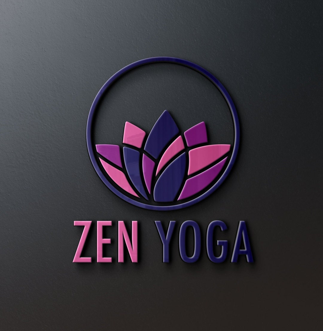 Yoga Logo | Yoga Studio Logo | Meditation Logo | Plant Design | Yoga ...