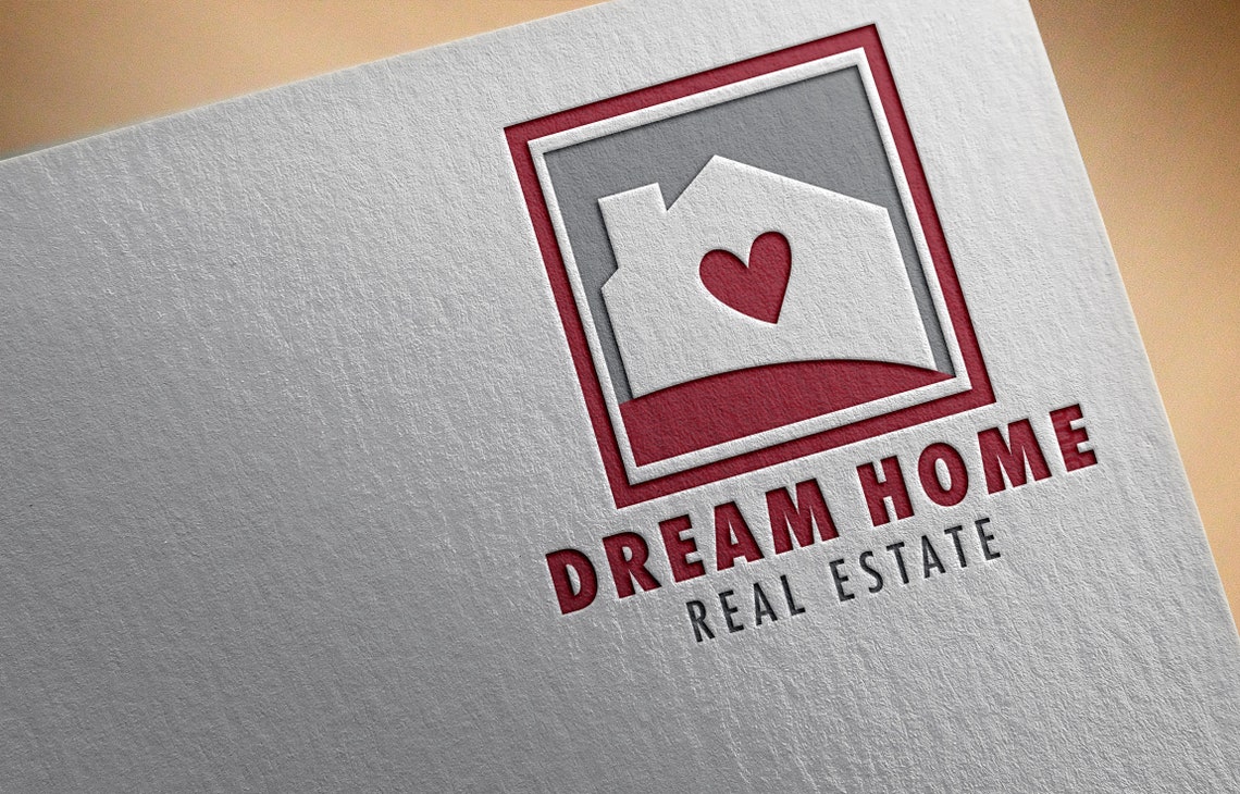 Realtor Logo Design | Real Estate Logo | Heart Logo | Heart Shaped ...